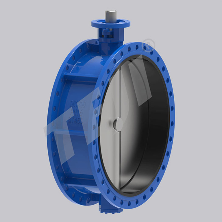 Flange Concentric Butterfly Valve - CHINA . TEJI Valve focusing on ...